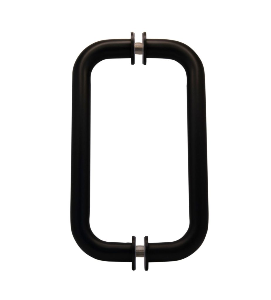 Glassfab Tubular 8” Back-to-Back Handle - Glassfab Hardware