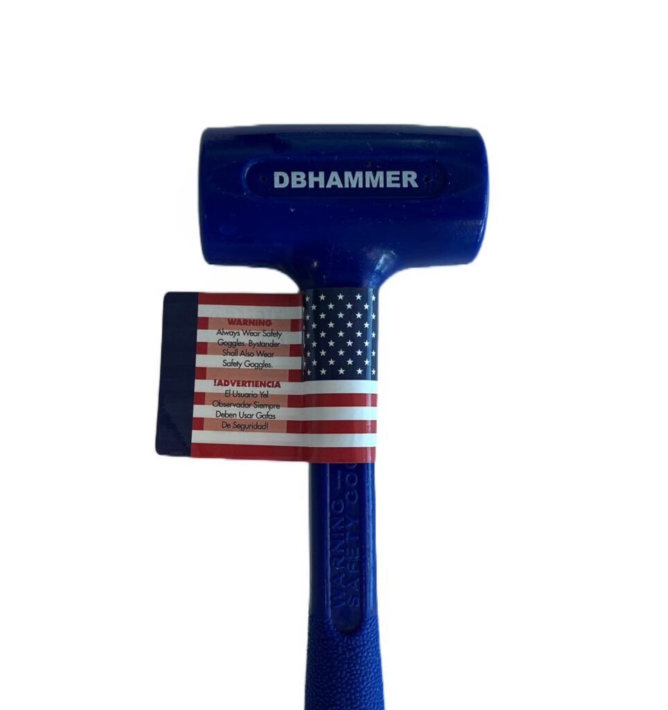 Glassfab Dead Blow Hammer 26oz. - Glassfab Hardware