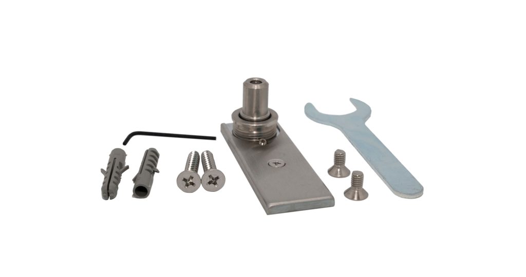 Adjustable Floor Pivot - Glassfab Hardware